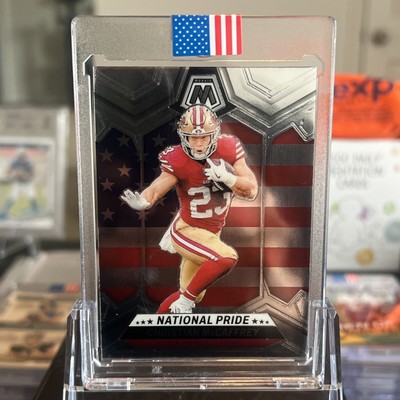 2024 Panini Mosaic Football Christian Mccaffrey National Pride 49ers ...