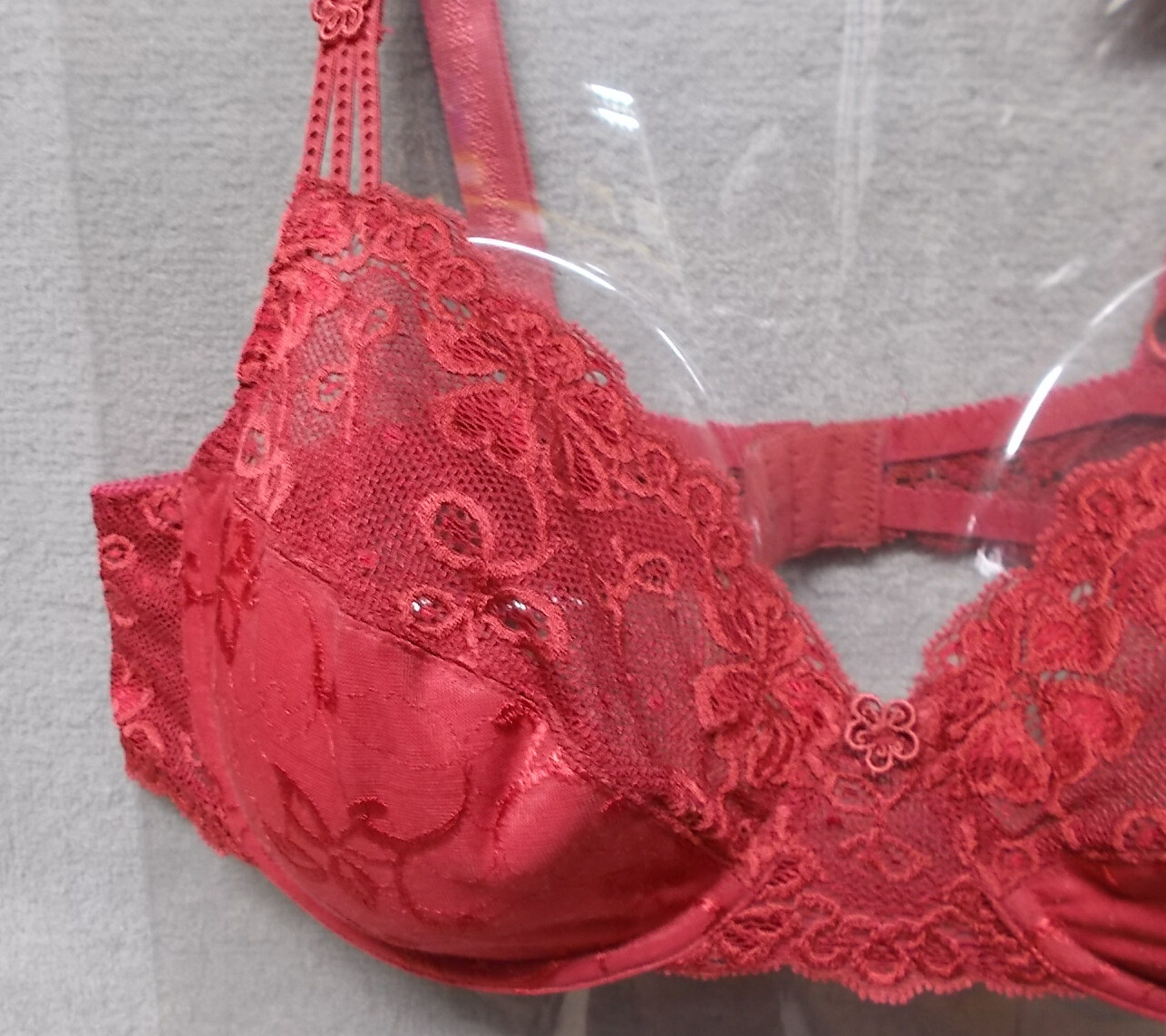 Triumph Set BH+Slip Amorette weinrot Gr. 85 B 44 | eBay