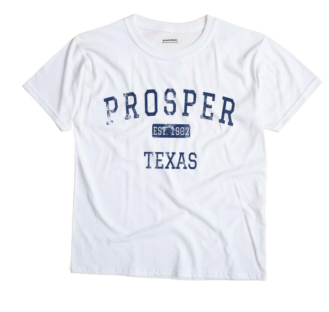 Prosper Texas TX T-Shirt EST | eBay