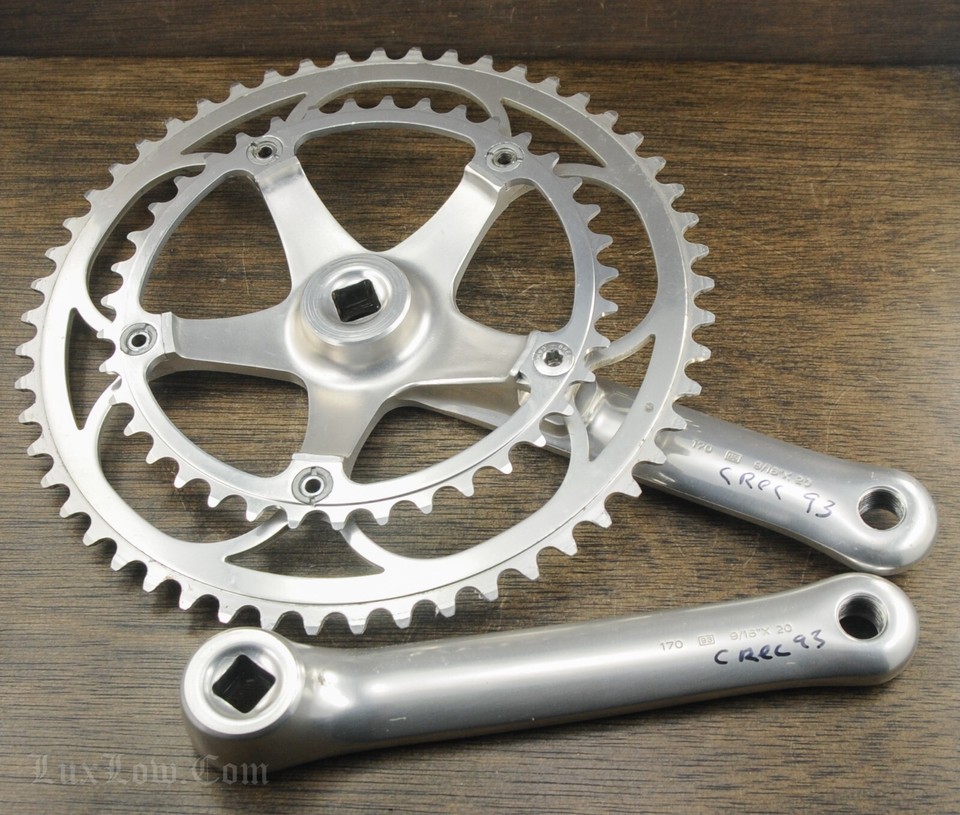 Vintage Campagnolo C Record RoadBike CRANKS Nice 170mm 53t39t ...