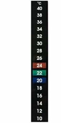 LCD THERMOMETER STICK ON SELF ADHESIVE TEMPERATURE STRIP FOR BEER/WINE ...