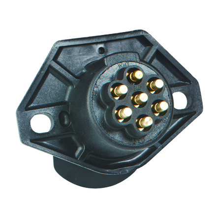 Phillips Industries 16-724 Trailer Receptacle Socket 2 Hole Bullet for ...