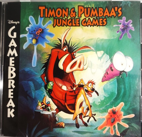 Timon and Pumbaa's Jungle Games PC Game 1995 Disney's Gamebreak ...
