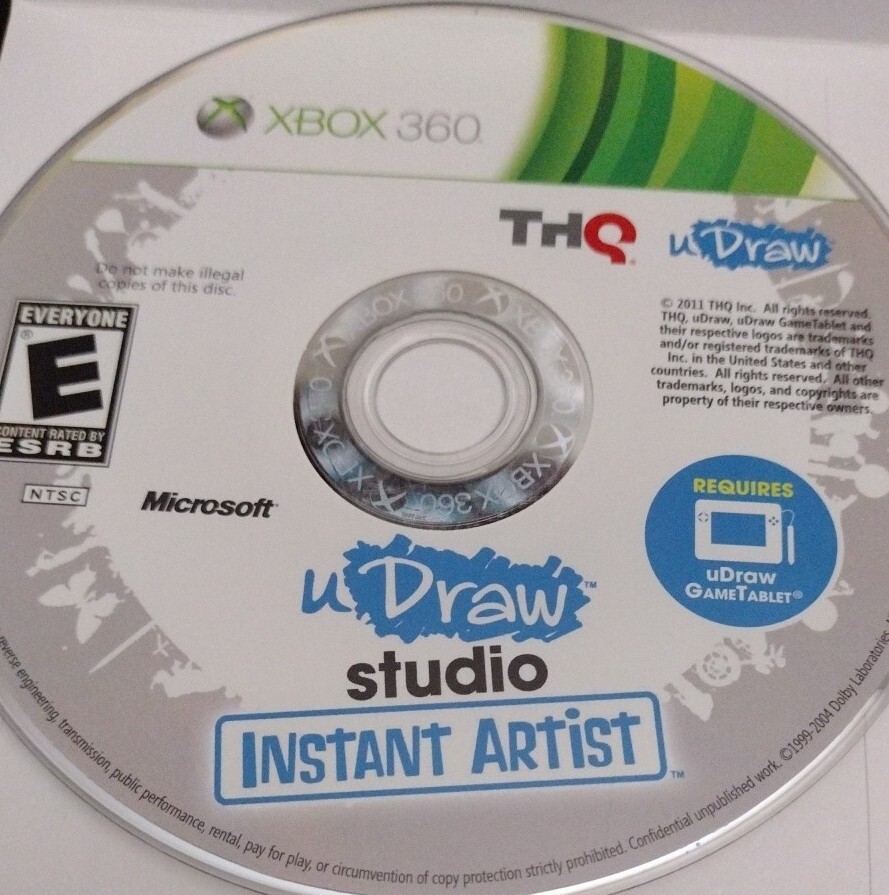 uDraw studio: Instant Artist (Microsoft Xbox 360, 2011) | eBay