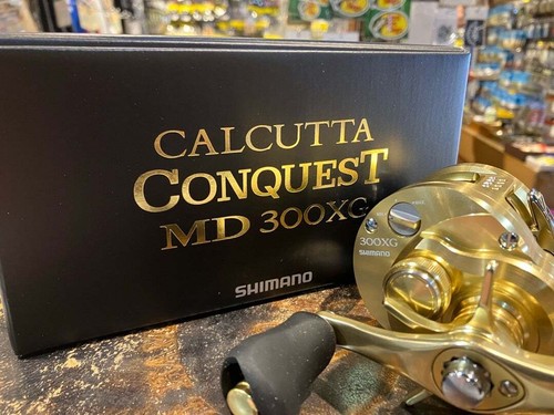 Shimano 23 CALCUTTA CONQUEST MD 300XG 7.5 RIGHT Baitcasting Reel New ...
