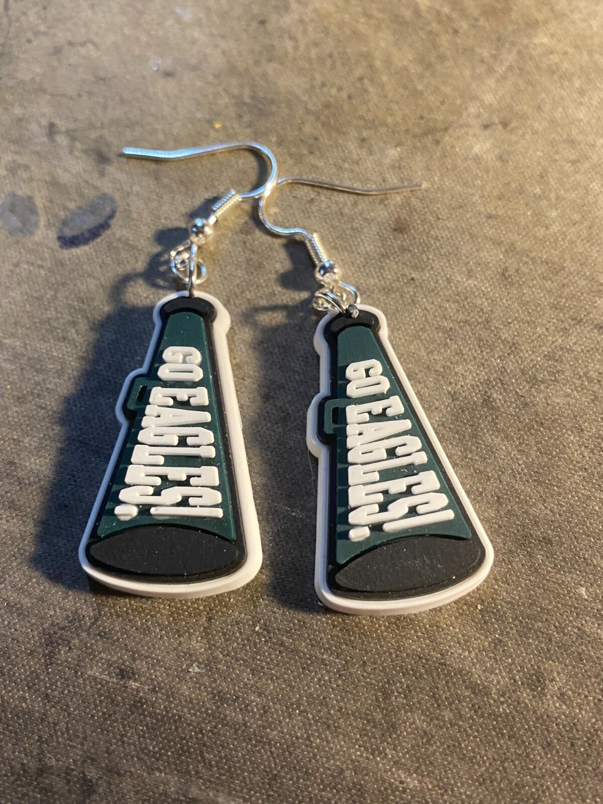 Philadelphia Eagles handmade pair shoe charm dangle earrings | eBay