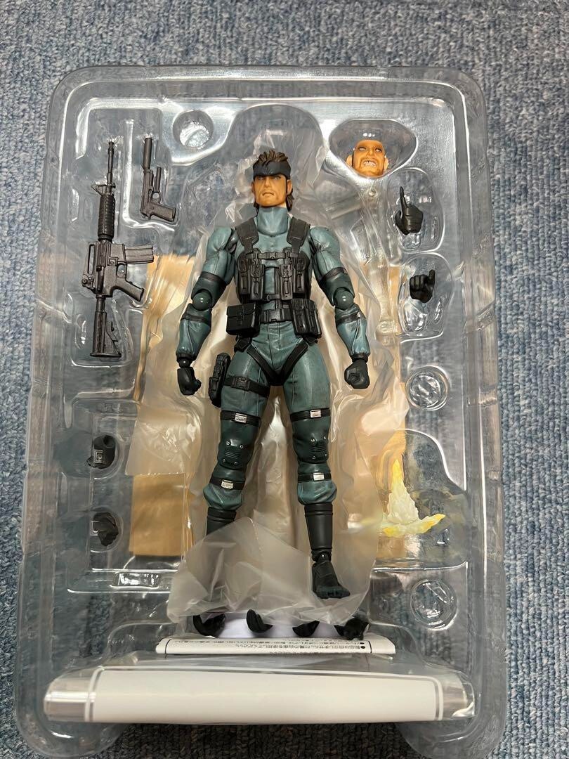 figma Metal Gear Solid 2 Sons of Liberty Solid Snake Figure MGS2 Max ...