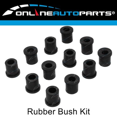 Front or Rear Suspension Rubber Spring Shackle Bush Kit for Coaster Bus ...