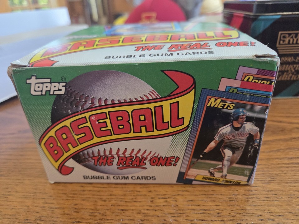 1990 Topps Baseball Wax Box New/Unopened Griffey MLB 36 Packs | eBay
