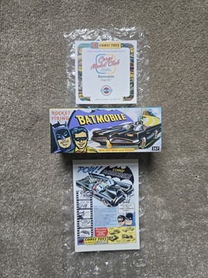 Brand New Corgi Reissue Batmobile 267 Matt Black | eBay UK
