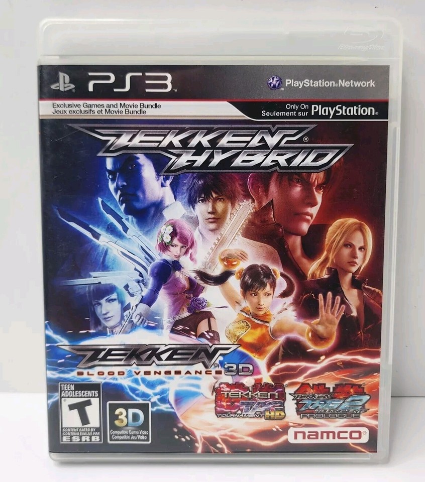 Tekken Hybrid Blood Vengeance 3D (Sony PlayStation 3, PS3, 2011) w/ Manual 722674110495 | eBay