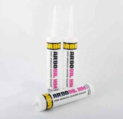 ARBO ARBOSIL HM High Modulus Acetoxy Cure Silicone Sealant all colours ...