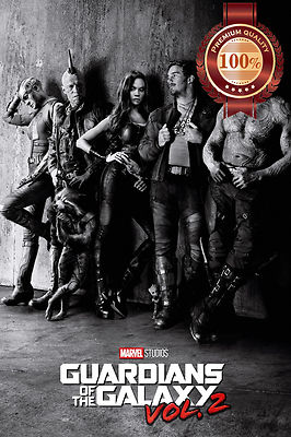 GUARDIANS OF THE GALAXY CHARACTERS GOTG VOL 2 II MOVIE PRINT PREMIUM ...