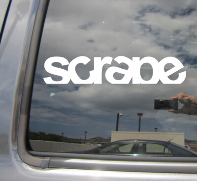 Scrape - Dropped Low Rider Drift JDM - Car Auto Window Vinyl Decal ...