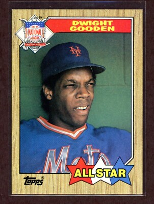 Dwight Gooden 1987 Topps #603 All-Star New York Mets | eBay
