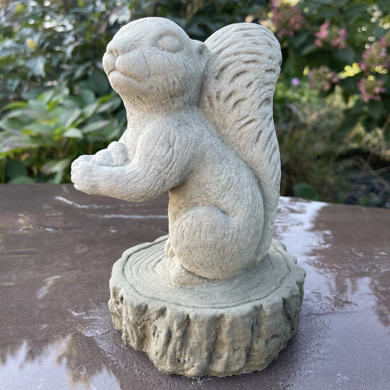 Concrete Squirrel Garden Statue | Fasci Garden