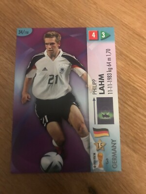 Philipp Lahm Germany Bayern Munich Fifa World Cup 2006 Panini Football ...