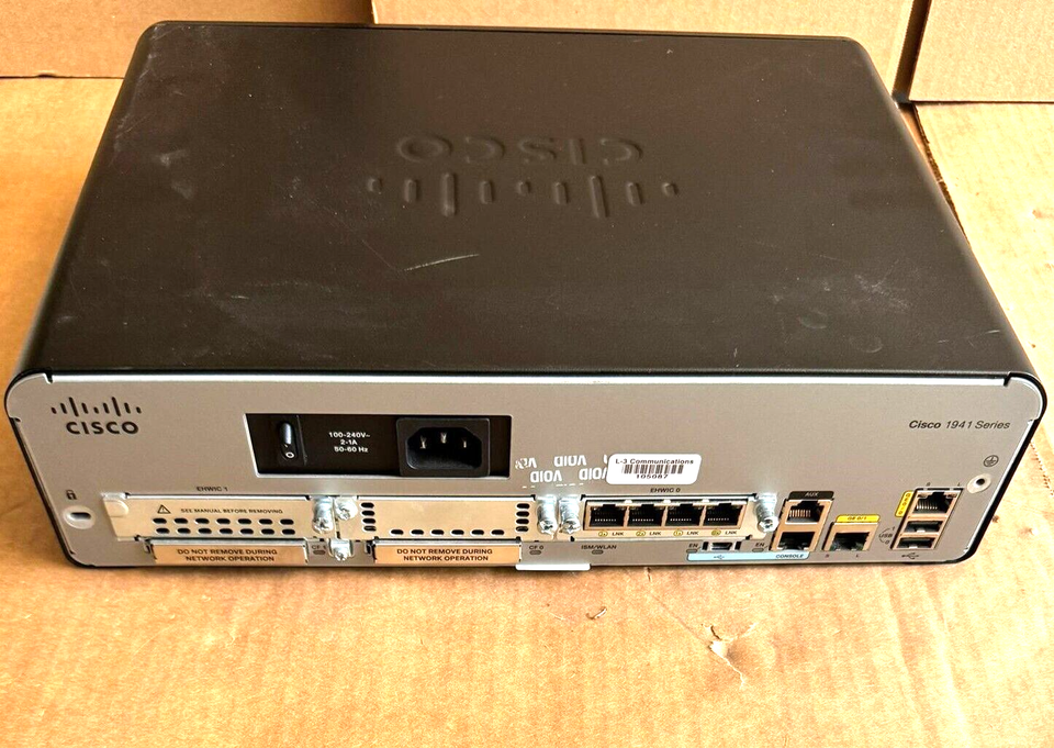 CISCO 1941 1900 Series Integrated Services Router | eBay