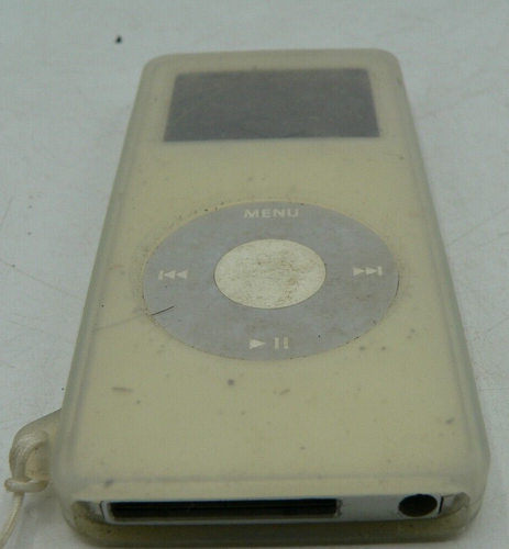 Apple iPod Nano 1st Generation Model A1137 2GB White 474 Songs Tested ...