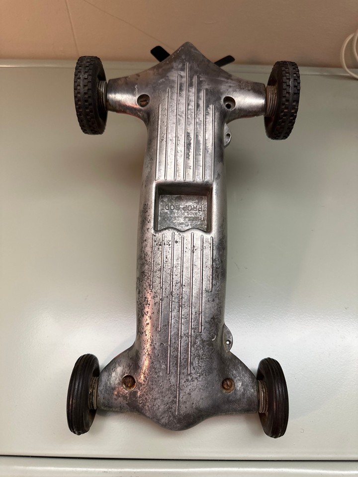 Vintage COX Prop Rod Aluminum Chassis Thimble Drome Tether Car #8 | eBay