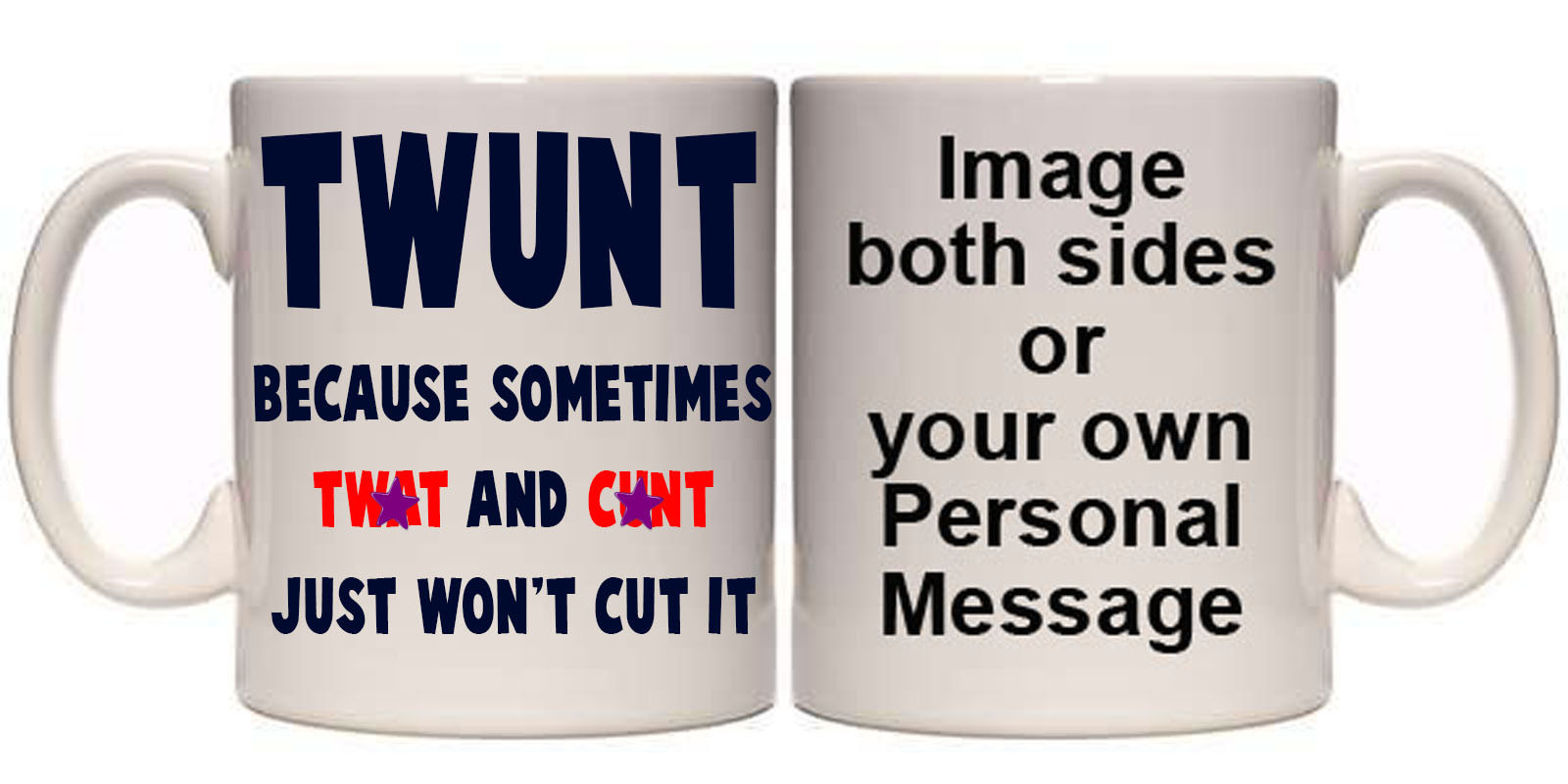 TWUNT FUNNY PERSONALISED MUG (HU29) 11 -15oz GIFT | eBay UK