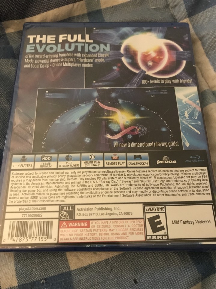 PS4 Geometry Wars 3 Dimensions Evolved | eBay