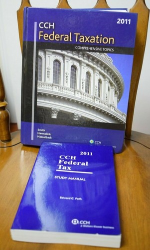 CCH Federal Taxation Comprehensive Topics 2011 w/Study Manuel. Mint ...