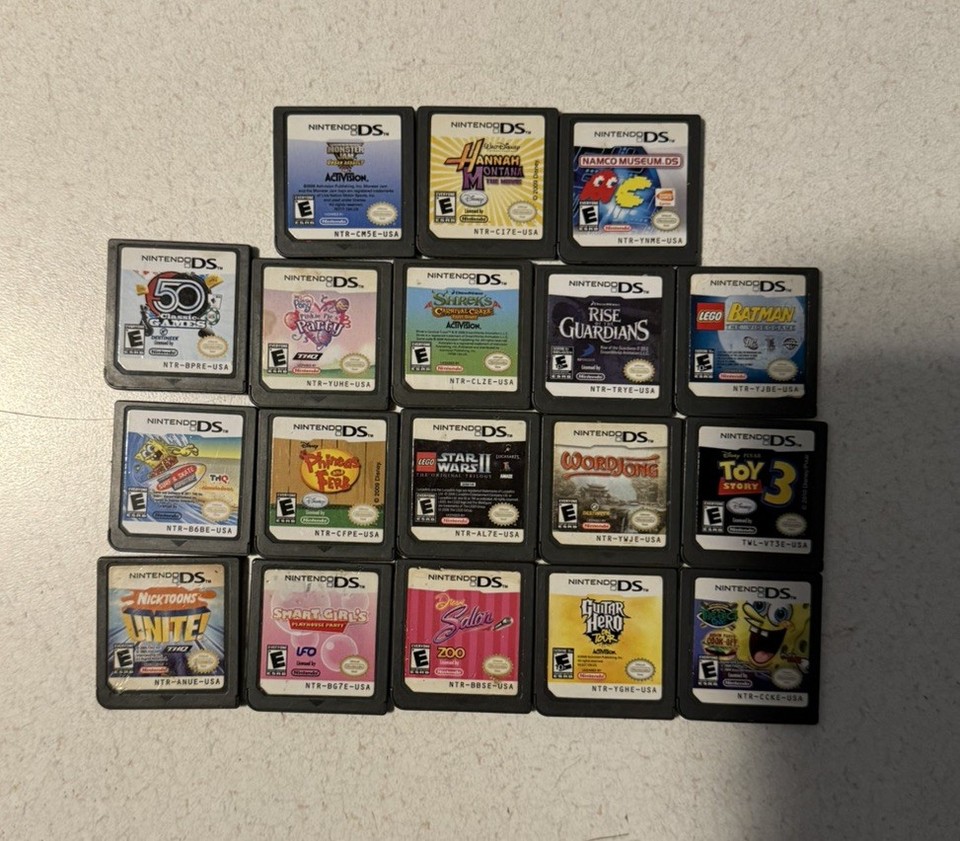 Nintendo Ds Lot Of 18 Game Cartridges (untested) | eBay