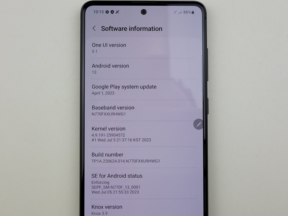 Samsung Galaxy Note10 Lite (SM-N770F/DS) 128GB (GSM Unlocked) Dual SIM ...