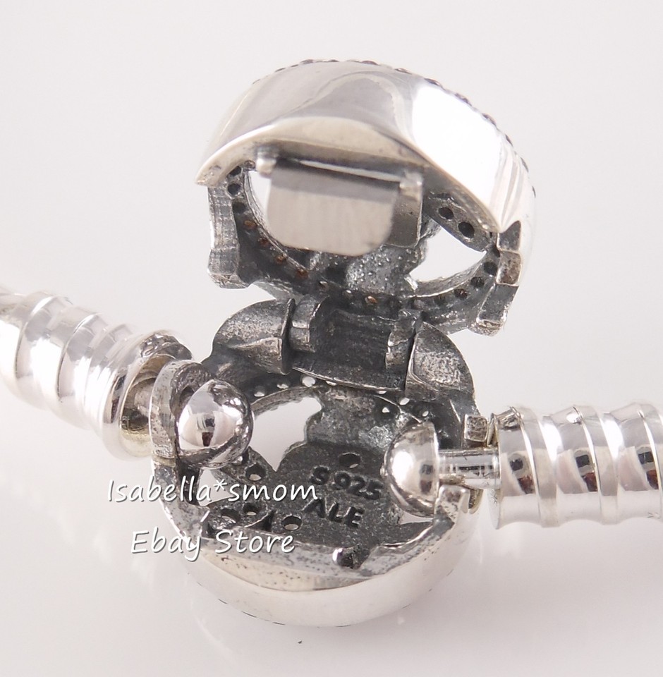 POETIC BLOOMS Authentic PANDORAL Floral ENAMEL Spring Bracelet 590744CZ ...