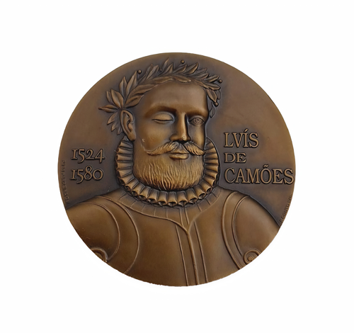 MEDAL BRONZE LUIS DE CAMÕES POET PORTUEGUESE 1524 - 1580 ANTIQUE | eBay