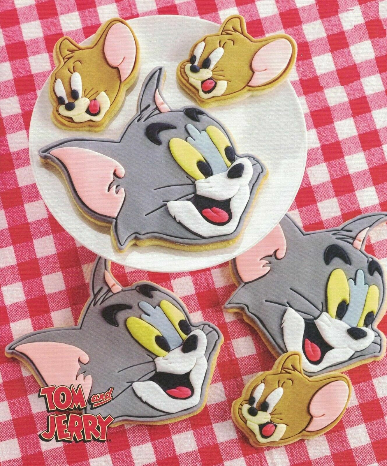 NEW! Tom and Jerry Biscuit Cookie Pastry Cutter Cake Baking Cakes Bakes ...