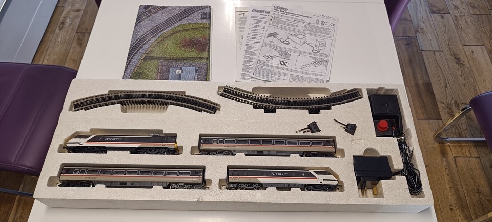 Hornby Railways R.824 Intercity 225 Train Set ~00 Gauge | eBay UK