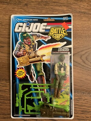 NEW GI JOE BATTLE CORPS COLONEL COURAGE 1992 MOC | eBay