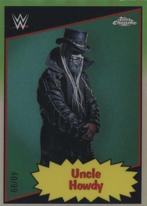 2025 Topps Chrome WWE - 1985 Topps Current Uncle Howdy #85TC-UH Neon ...