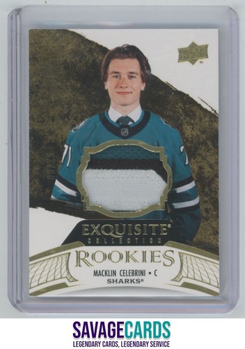 2024-25 Black Diamond Exquisite Collection Rookie Patch Macklin ...