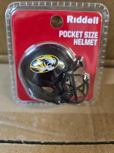 MISSOURI TIGERS 2025 CLAM SHELL POCKET PRO FOOTBALL HELMET RIDDELL | eBay