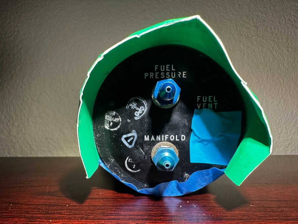 United Instruments 6331 H70 manifold, fuel pressure indicator ...