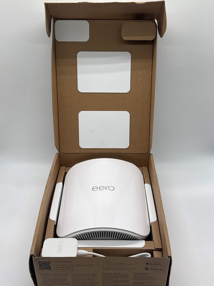 eero Max 7 Tri Band WiFi 7 V010001 Mesh Router - For Parts (Unknown ISP ...