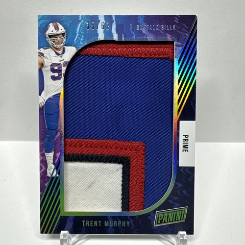 2020 Panini Player Of The Day Trent Murphy Game Used Prime Patch SP 35/ ...