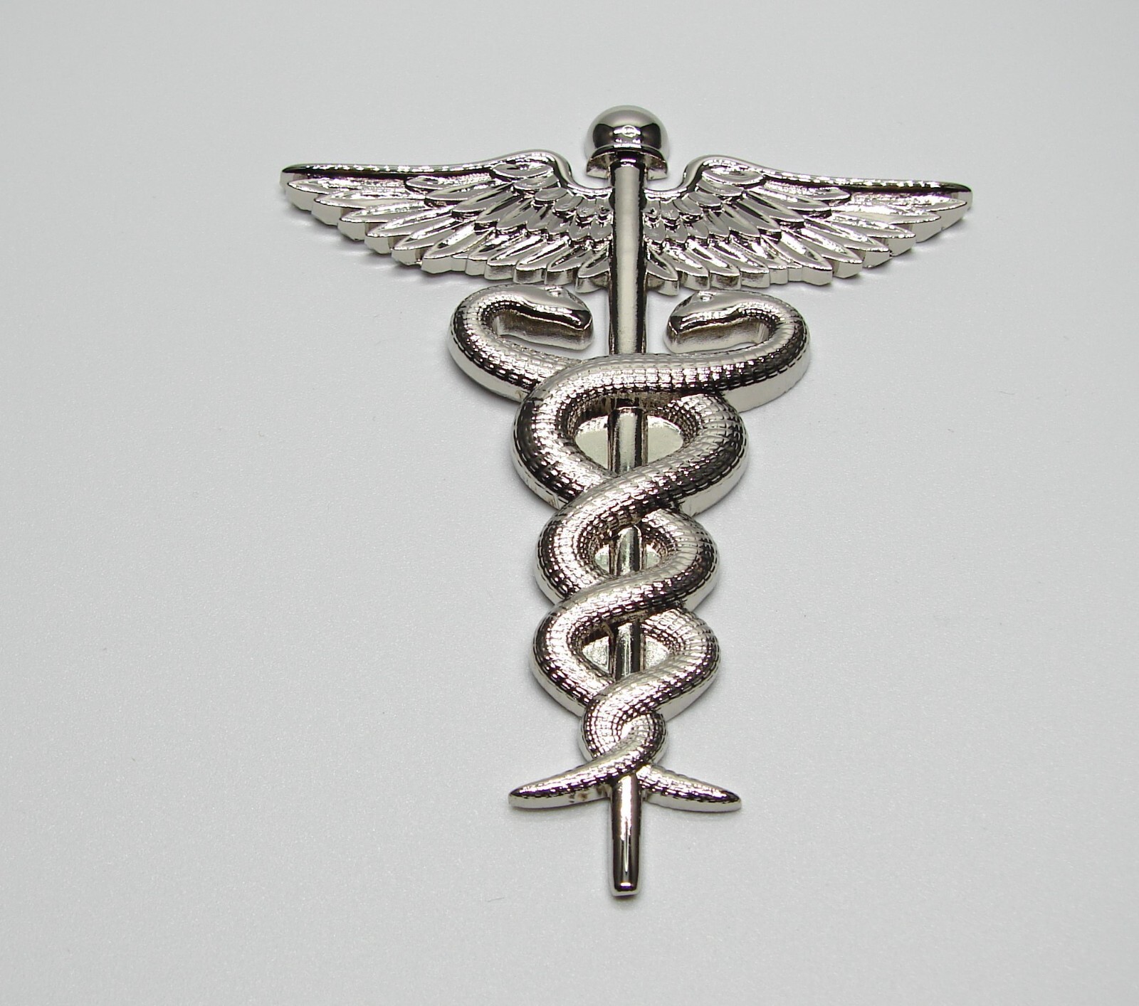 CADUCEUS SYMBOL OF MEDICINE, HERMES, TOP QUALITY 3D METAL CAR EMBLEM | eBay