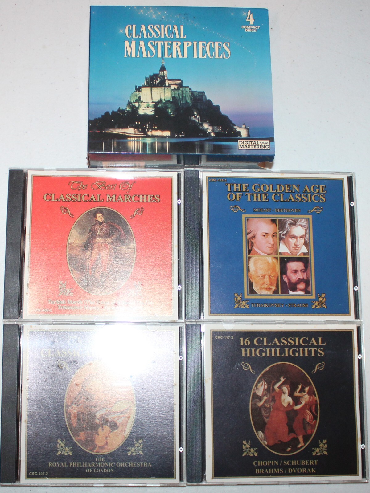 Classical Masterpieces [Madacy] (CD, 1994, 4 Discs Box Set, Madacy) | eBay