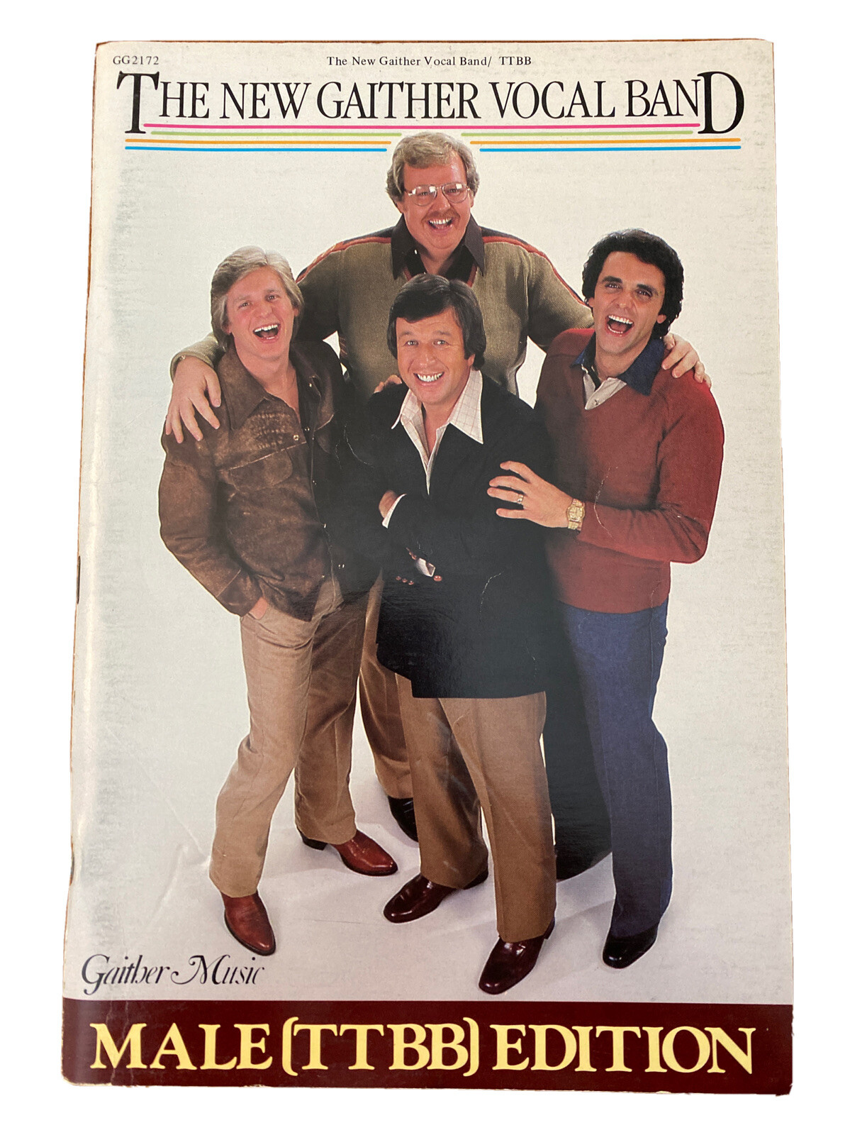 THE NEW GAITHER VOCAL BAND Songbook~1982~TTBB~Debut Album~Southern ...