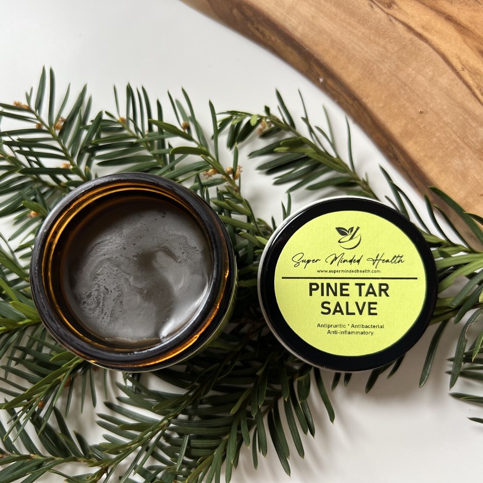 Pine Tar Salve | Skin Rash | Psoriasis | Eczema | Itchy Skin | Natural Balm | eBay
