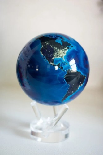 MOVA: Self Rotating Globe - Earth at Night - 11.5cm | eBay