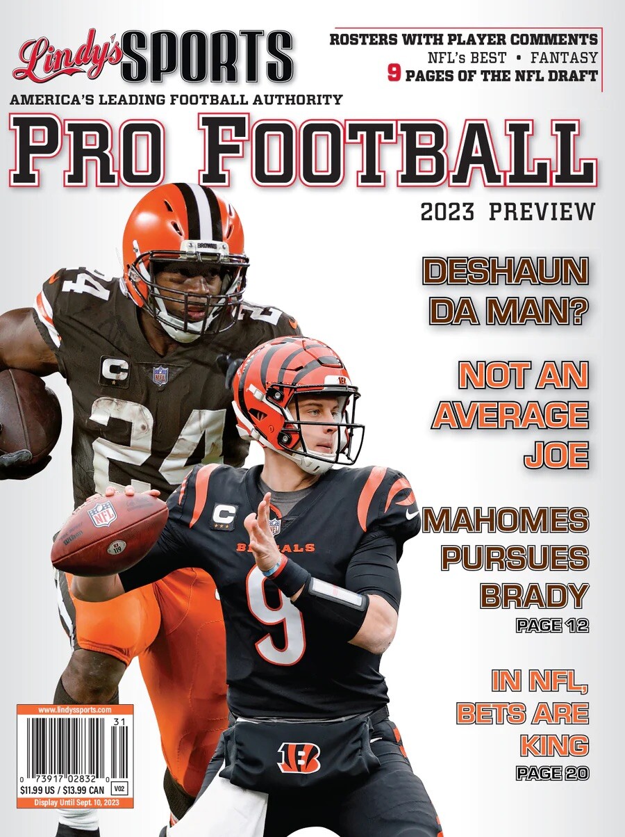 Lindy’s Sports 2023 NFL PRO FOOTBALL PREVIEW MAGAZINE Covers Vary | eBay