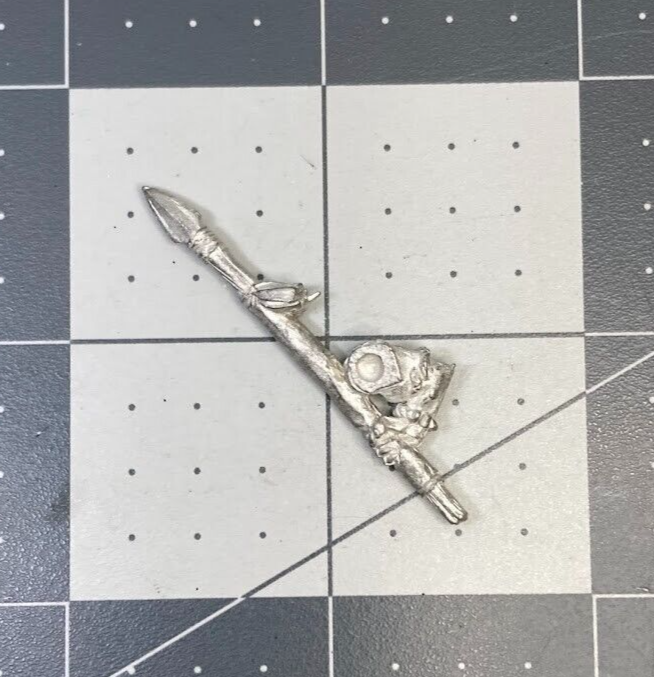 Warhammer Lizardmen SAURUS SPEARMAN ARM #4 metal spear bit GW 5th ed ...