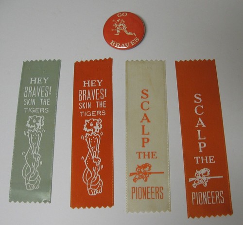 4-William Boone High School 1979 Football Game Ribbons + Go Braves ...
