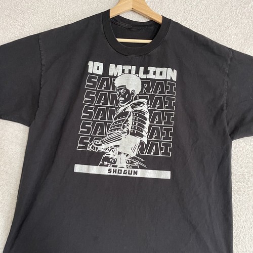 Coryxkenshin 10 Million T Shirt Mens XL Black Samurai Shogun Rave ...