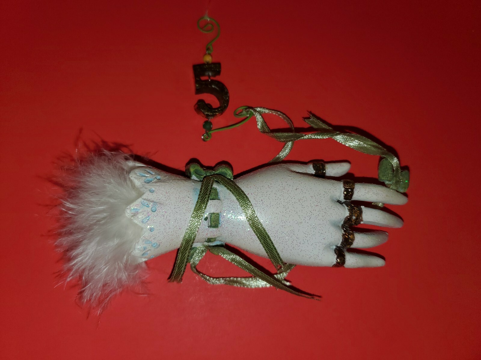 Krinkles Patience Brewster Five Golden Rings Ornament Dept 56 12 Days ...